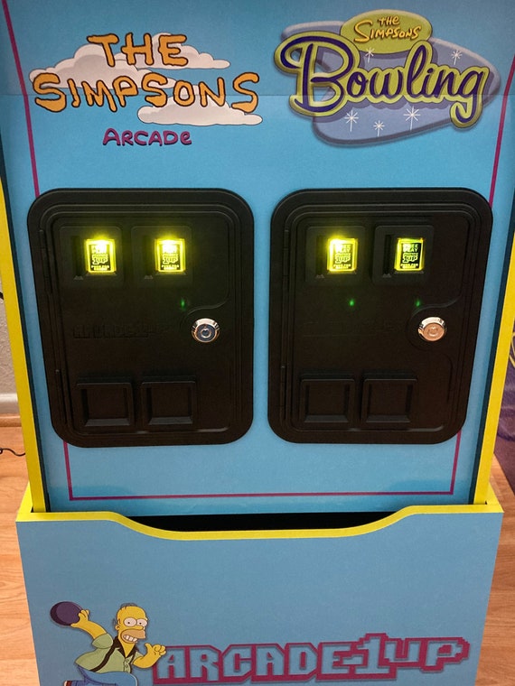 Light up Coin Door Harness for Arcade1up Arcade 1up Molded - Etsy