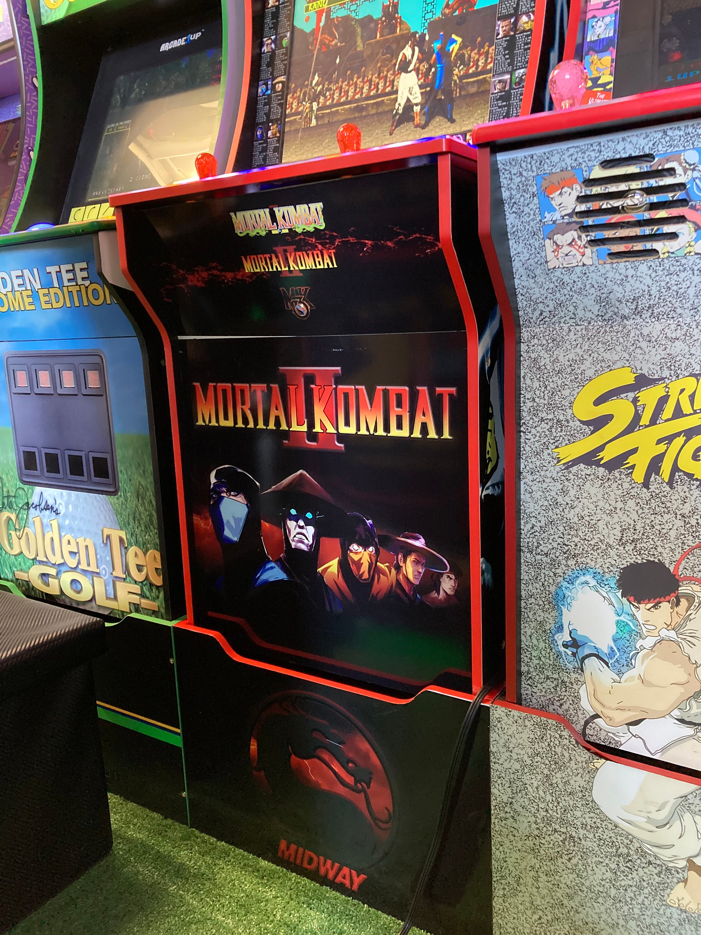 Toys & Games Games & Puzzles Arcade1up Arcade Street Fighter 2 front ...