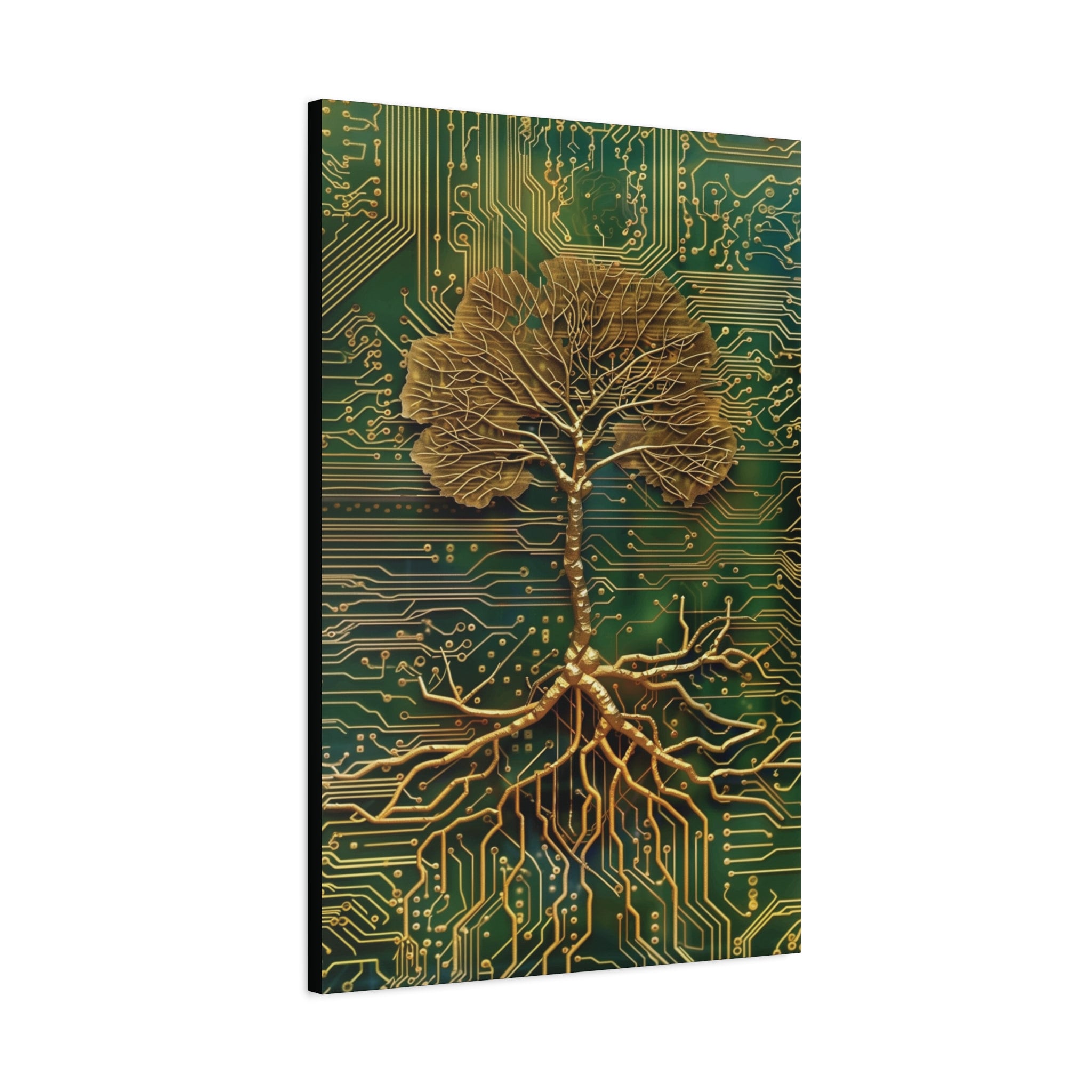 Circuit Board Art: Circuit Board Tree, Circuit Board Artwork, Printable ...