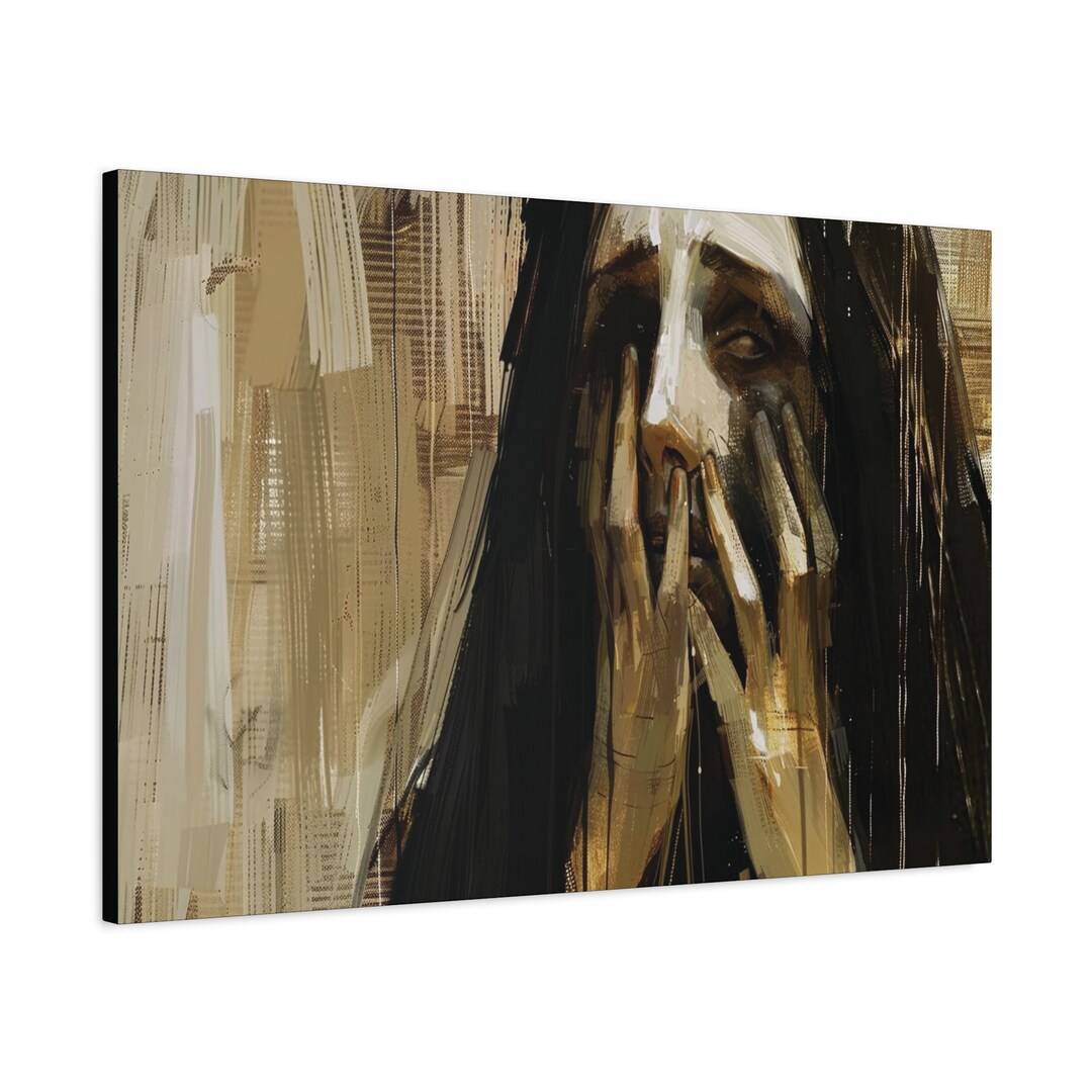 Abstract Art Origin: Sadness, Dark Art, Home Decor, Office Decor, Wall ...
