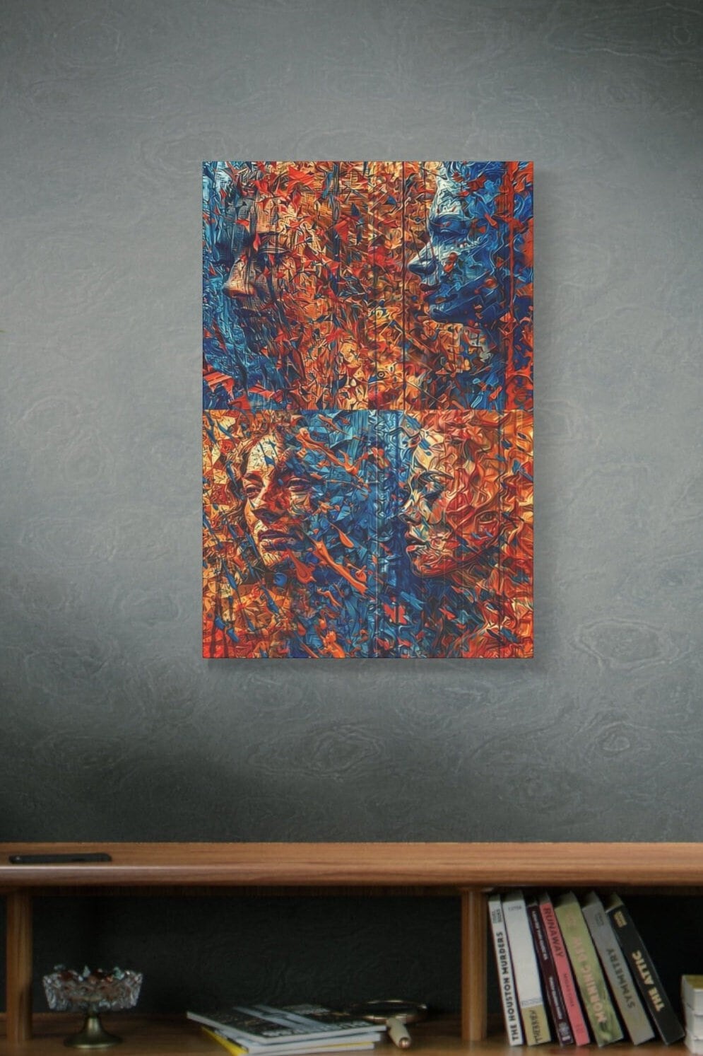 Abstract Surrealism: Many Faces, Surrealistic Art, Surrealism Art, Wall ...