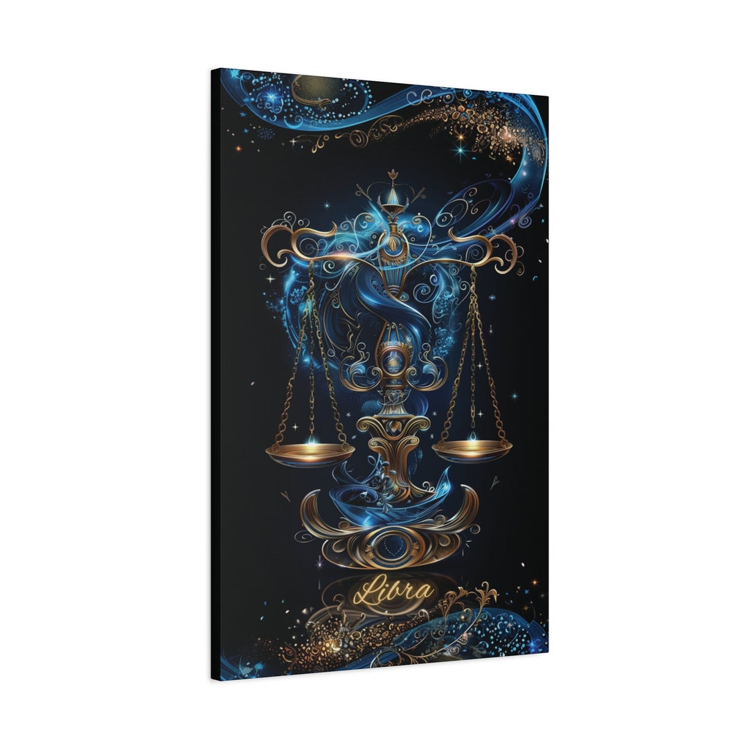 Libra Horoscope Wall Art, Libra Zodiac Sign, Libra, Printable Wall Art ...