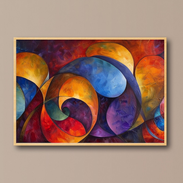 Swirl Painting - Etsy