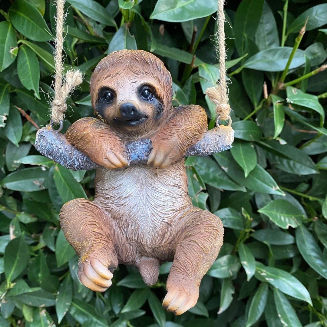 Garden Figure Sloth Figure for Hanging 15 Cm - Etsy