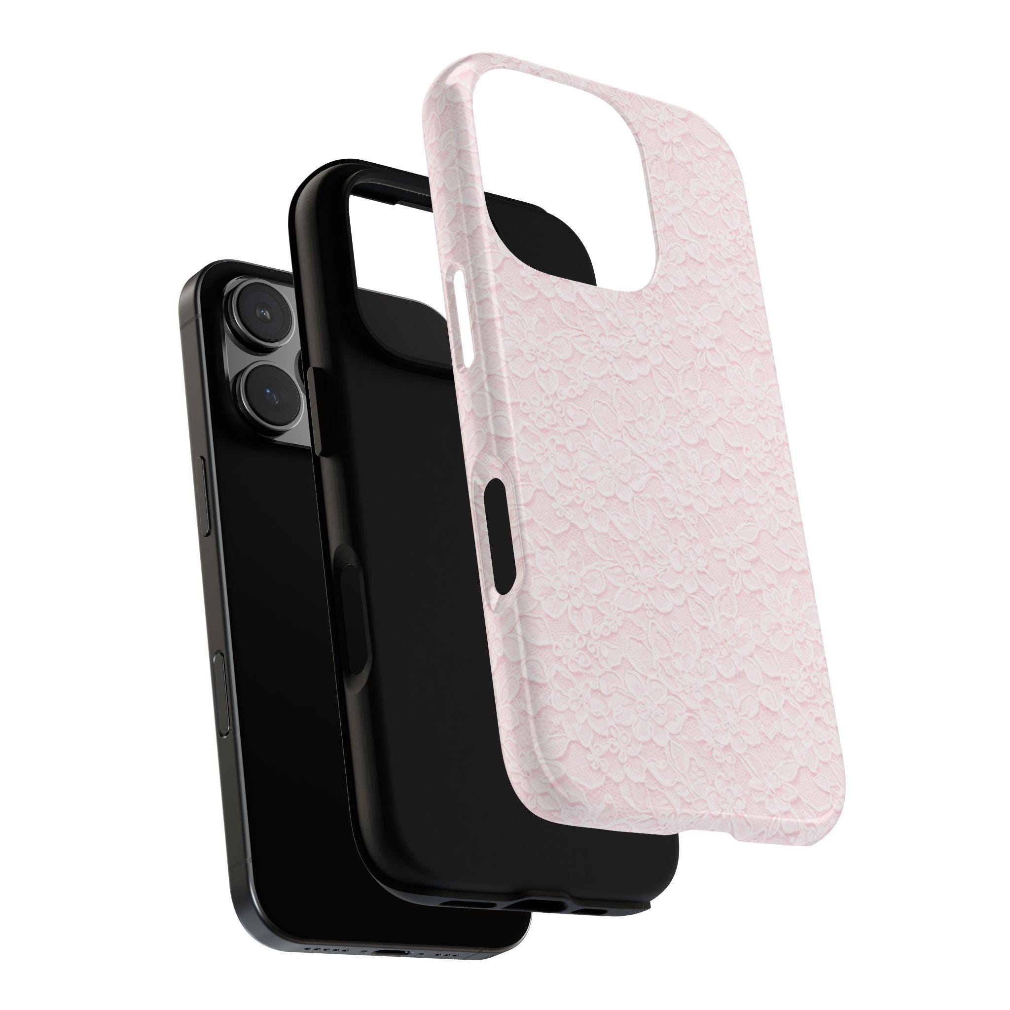 ROSÉ LACE Phone Case for iPhone - Etsy