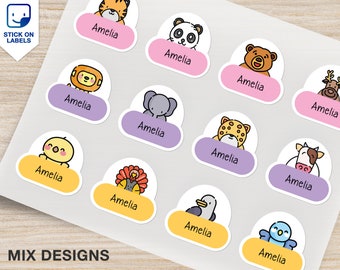 Kids Name Stickers | Etsy UK