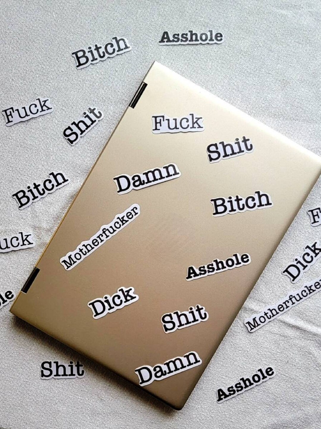 Swear Word Sticker Pack Curse Word Sticker Pack Pack of 8 Swear Word ...