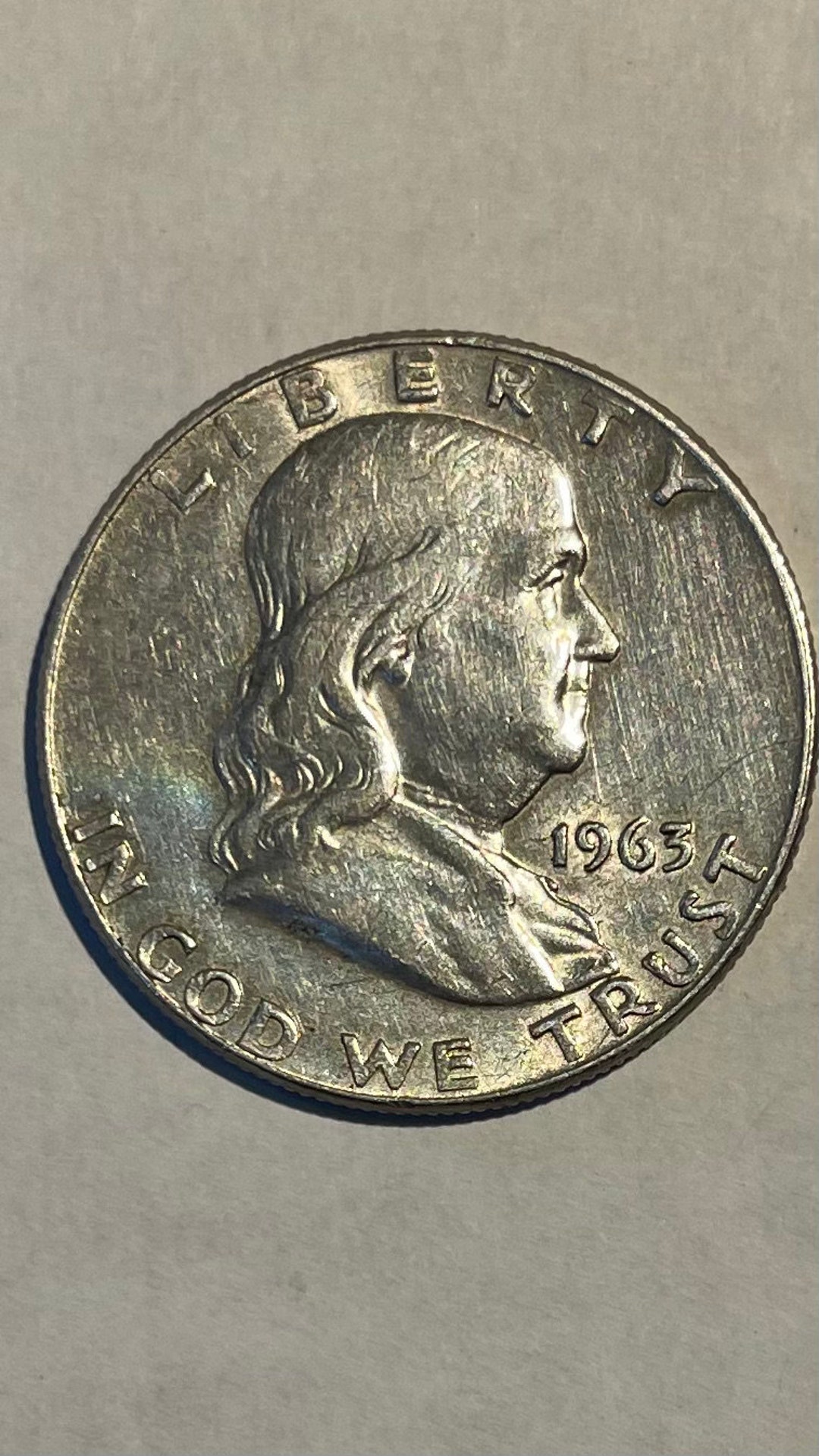 1963 Benjamin Franklin Half Dollar - Etsy