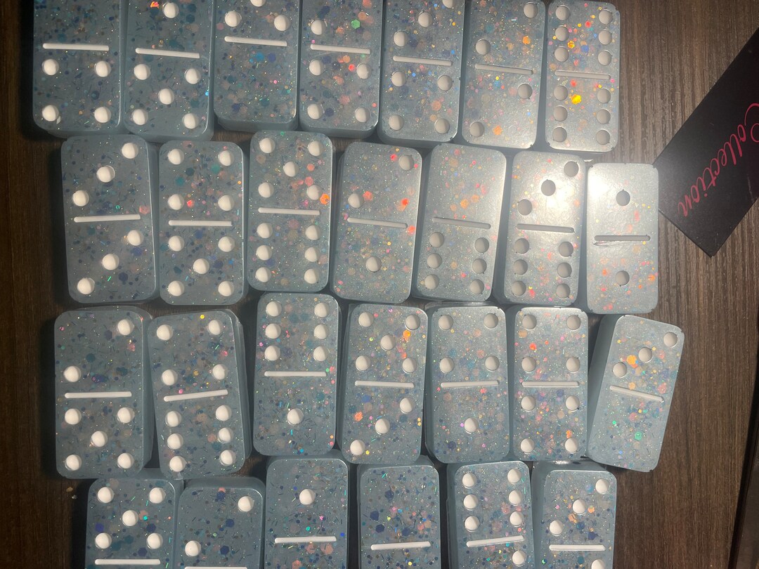 Beautiful Custom Resin Dominoes! the Dominoes Can Be Created With Your ...