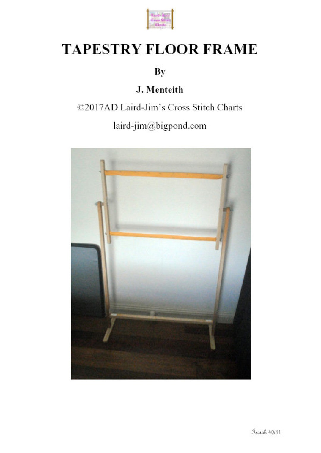 DO IT YOURSELF Plans to Build A Tapestry Floor Frame - Etsy