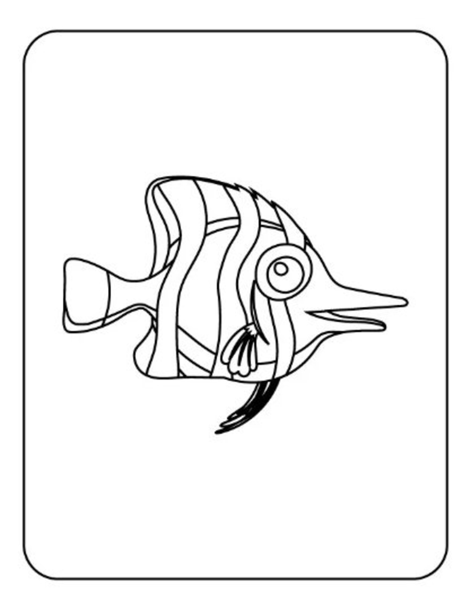 130+ Fish and Bird Coloring Pages BUNDLE! More Than 20% off Separate ...