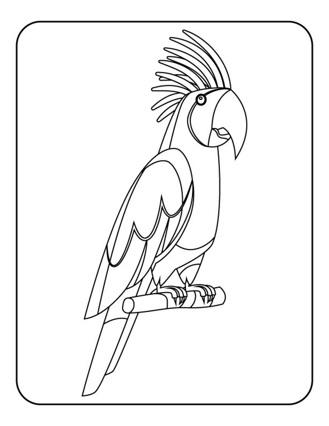 60 Bird Coloring Pages! - Etsy