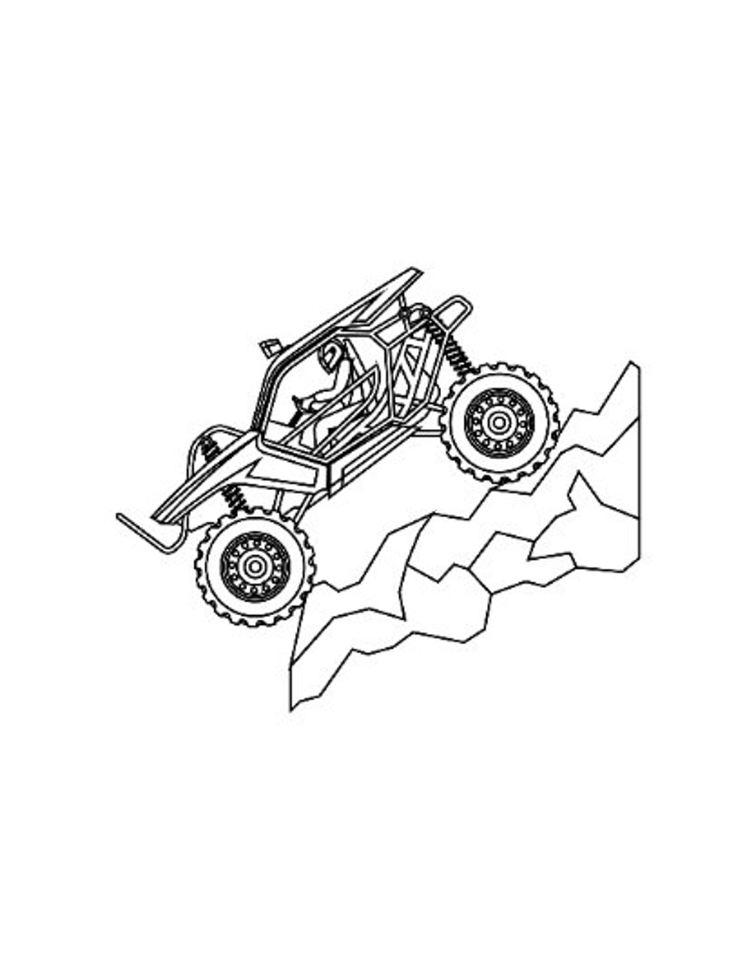 65 Monster Truck and Car Coloring Page Bundle! 15% off Separate Price ...