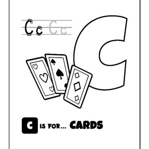 145+ Number and Letter Coloring Pages! - Etsy