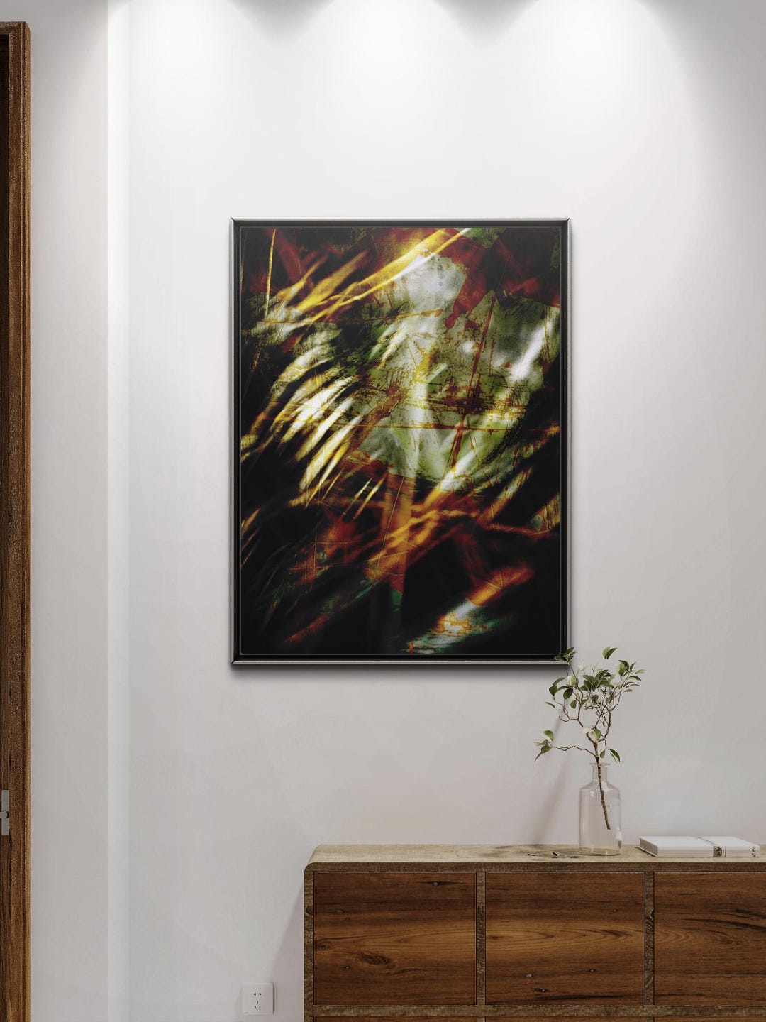 Abstract Photography Collage. A Layering of Long Exposure Shots. an ...