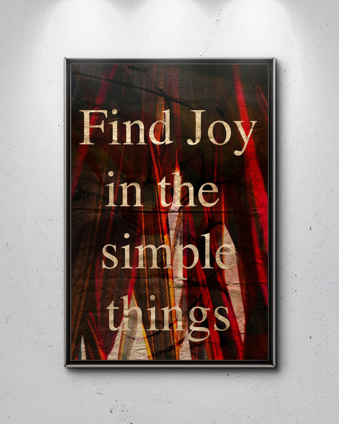 Inspirational Text Art Print: Find Joy (digital Download) - Etsy