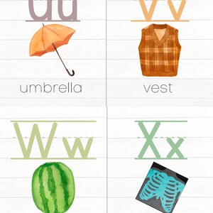 Shiplap Alphabet Wall Cards: A-Z Printable (digital Download) - Etsy