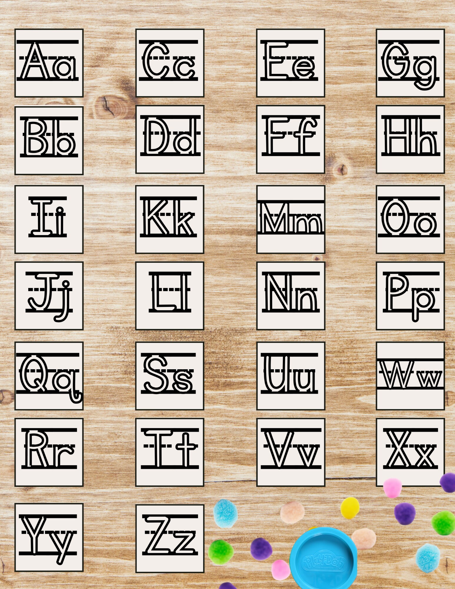 Letter Formation Mats, A-Z, Letter Tracing - Etsy