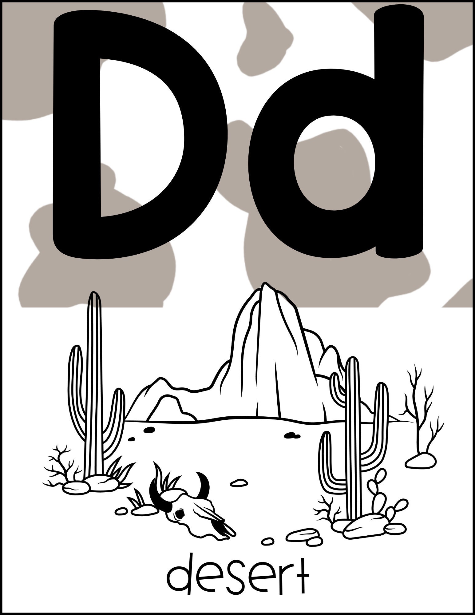 Wild West Alphabet - Etsy