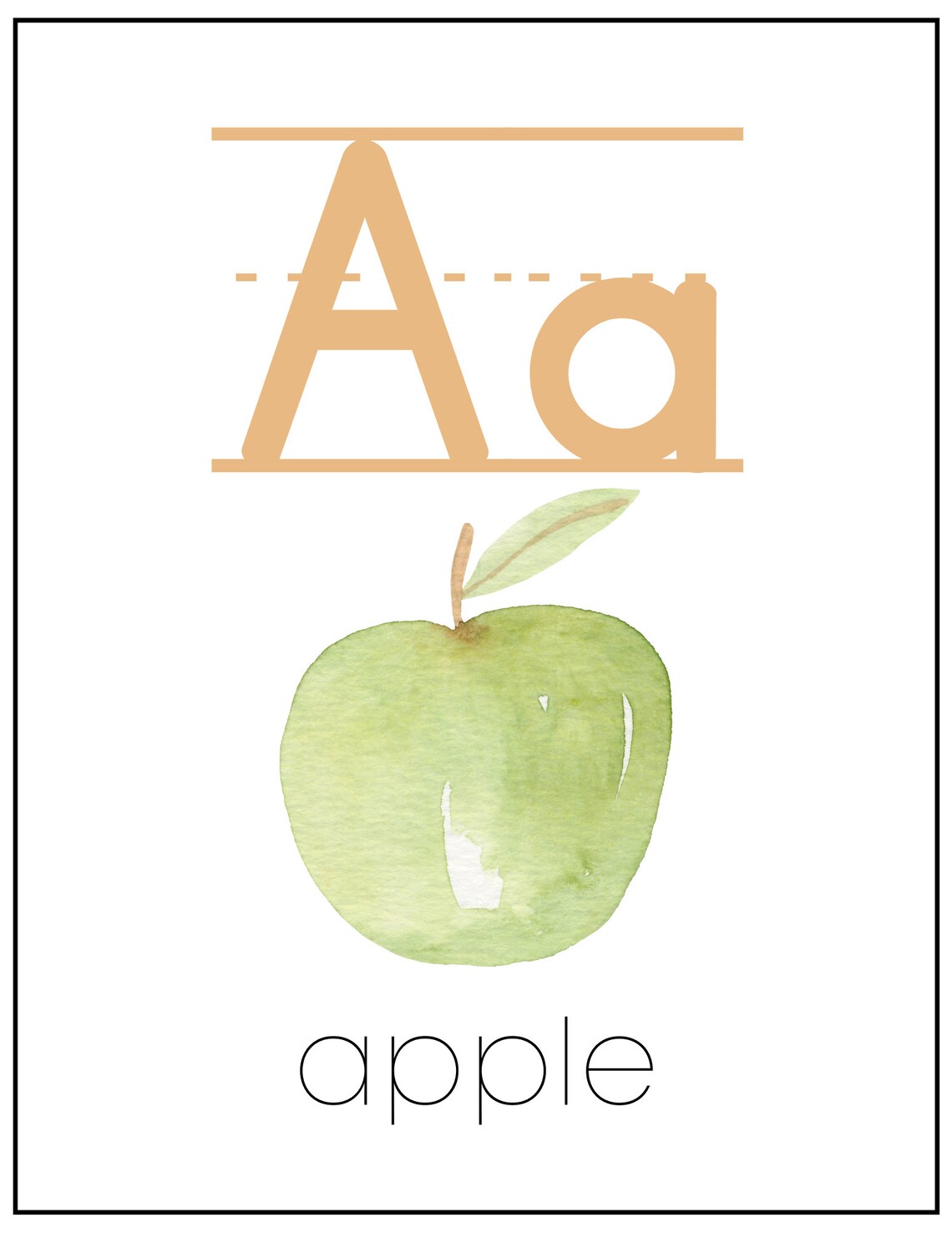 No Shiplap Alphabet Wall Cards - Etsy