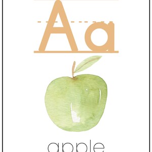 No Shiplap Alphabet Wall Cards - Etsy