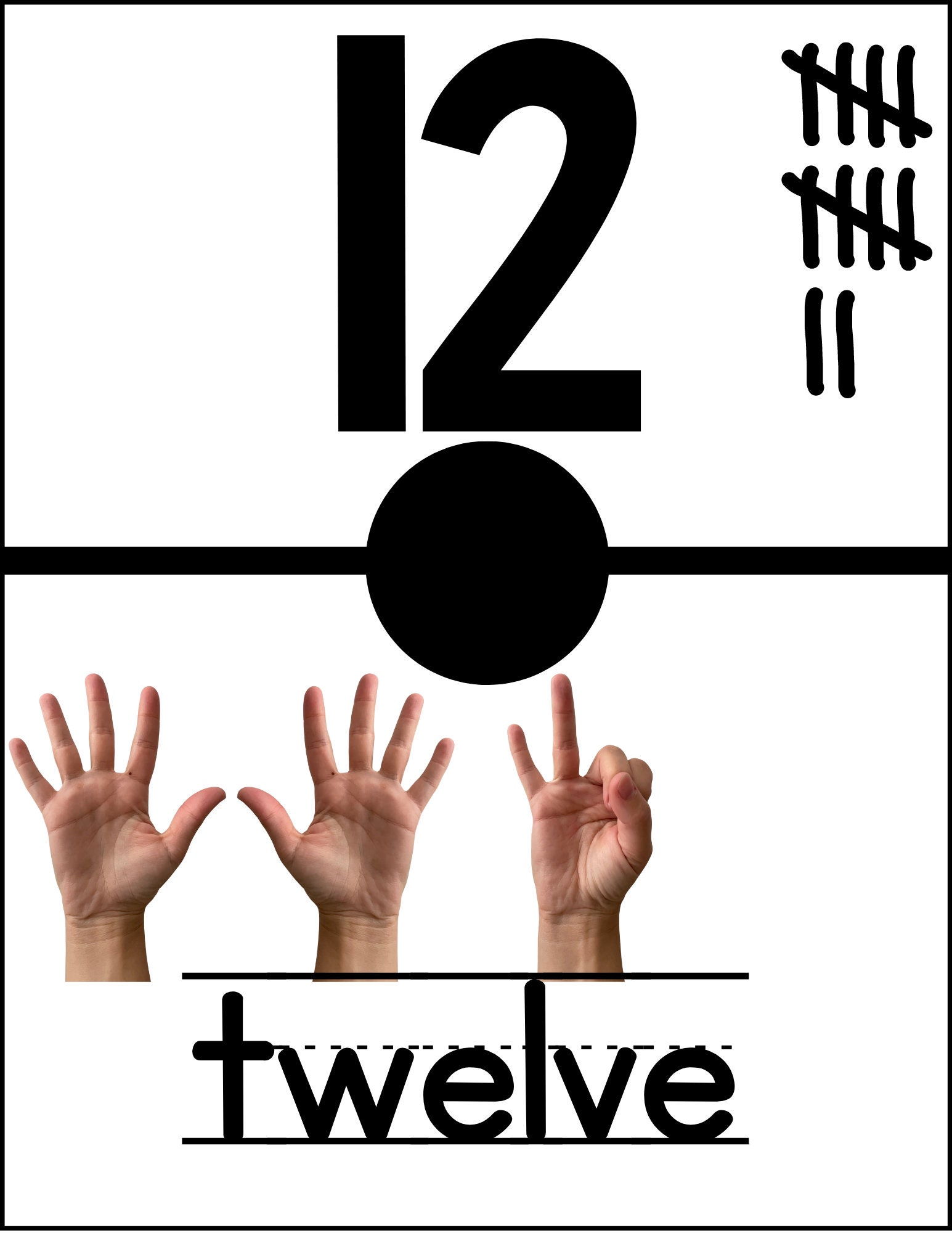 Number Line, Math Way Counting, Tallies, Ten Frames, Number Wall Cards ...