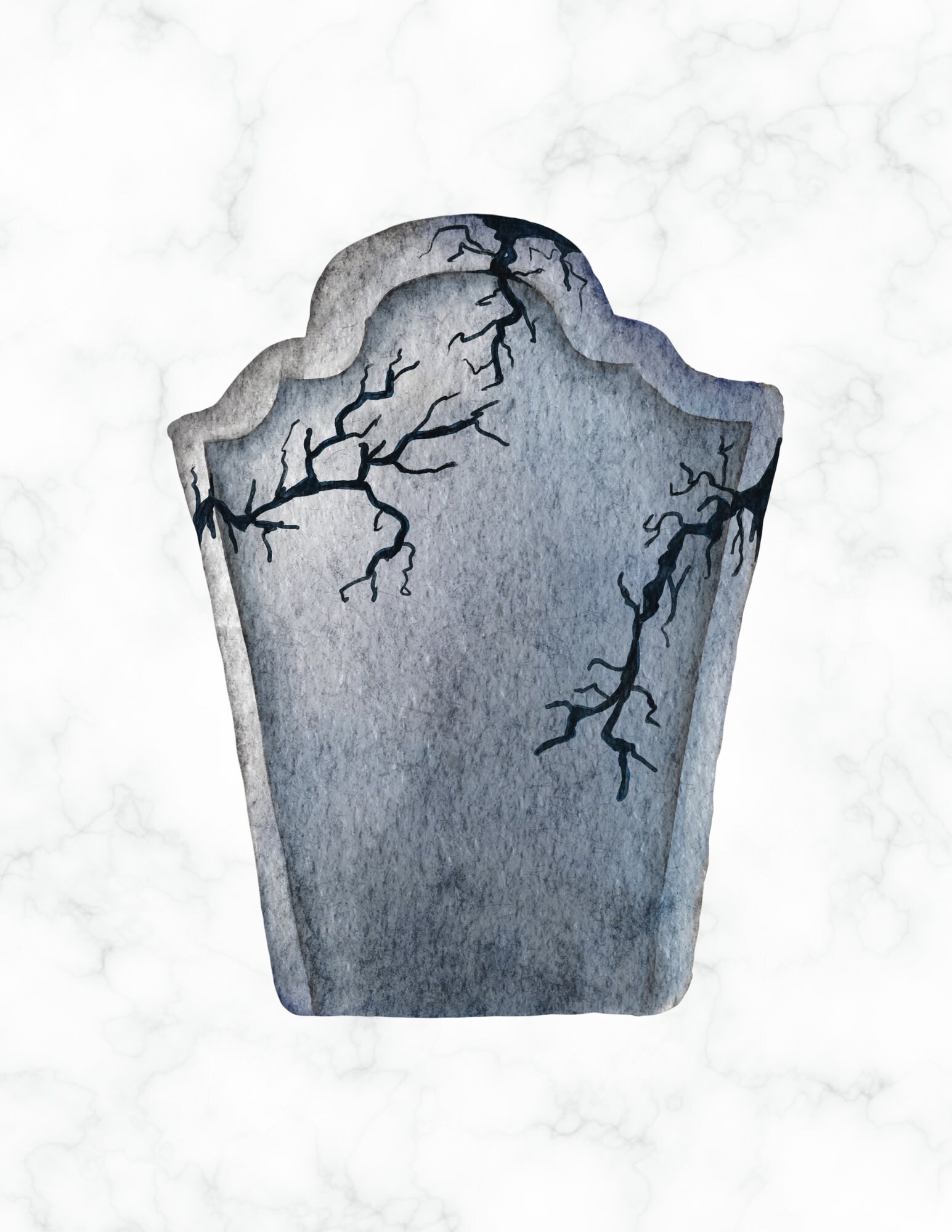 Gravestone Cupcake Toppers + Gravestone Cake Toppers, RIP, Halloween ...