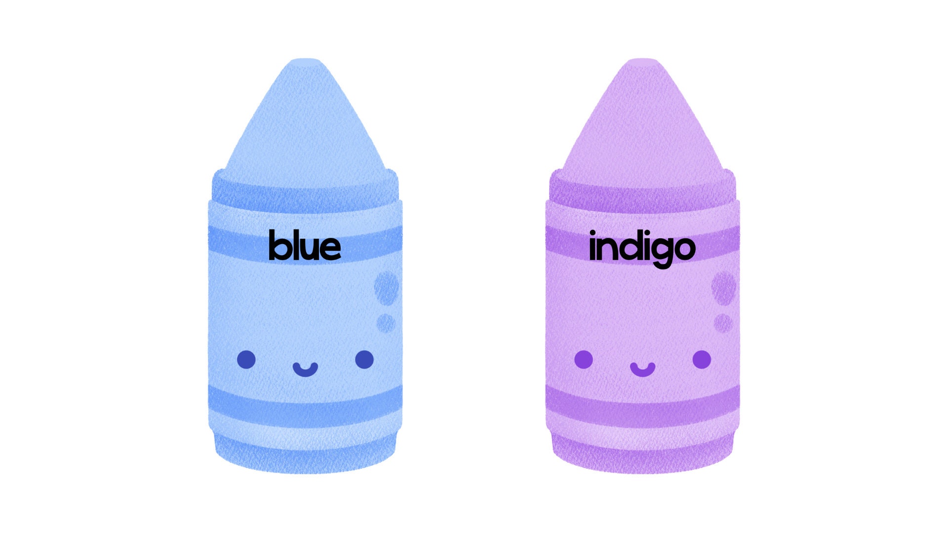 Crayon Color Name Wall Cards - Etsy