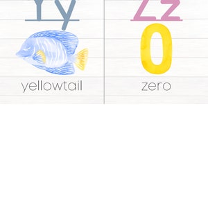 Shiplap Alphabet Wall Cards, Alphabet Cards, Alphabet Printable - Etsy