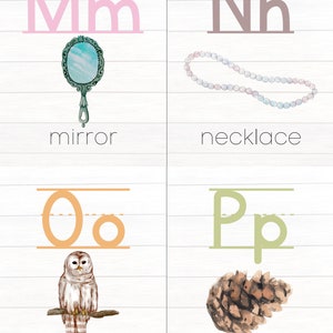Shiplap Alphabet Wall Cards: A-Z Printable (digital Download) - Etsy
