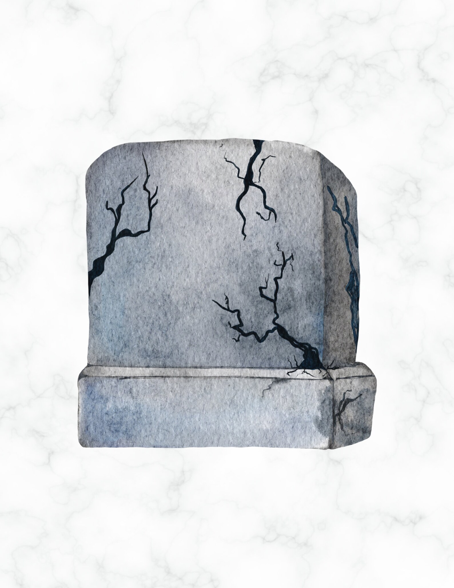 Gravestone Cupcake Toppers + Gravestone Cake Toppers, RIP, Halloween ...