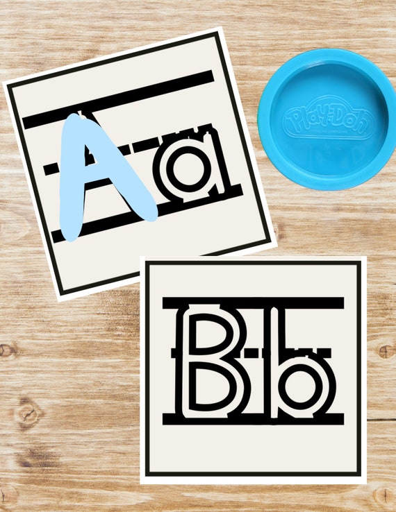Letter Formation Mats A-Z Letter Tracing - Etsy
