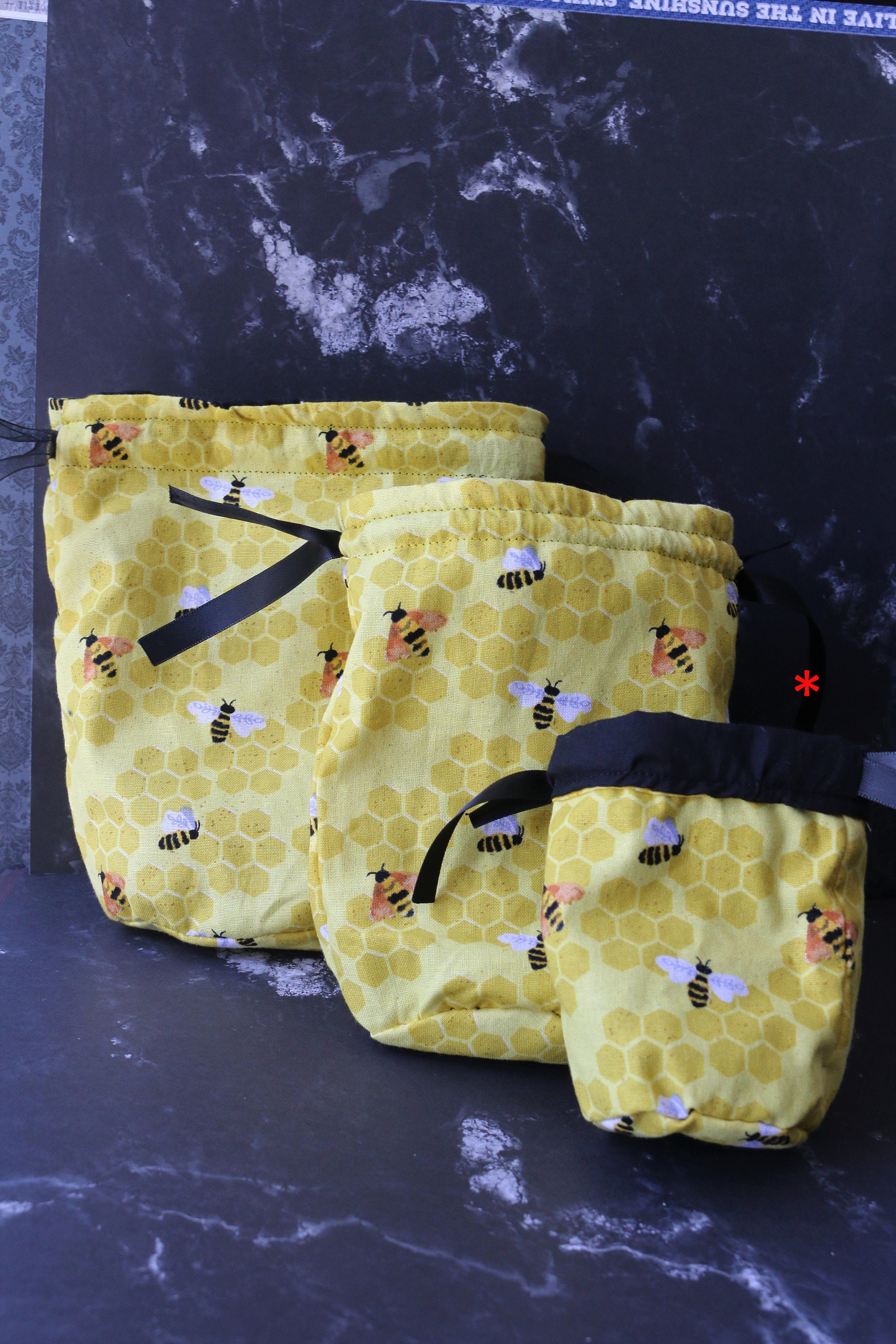 Hello Bees Dice Bag - Etsy