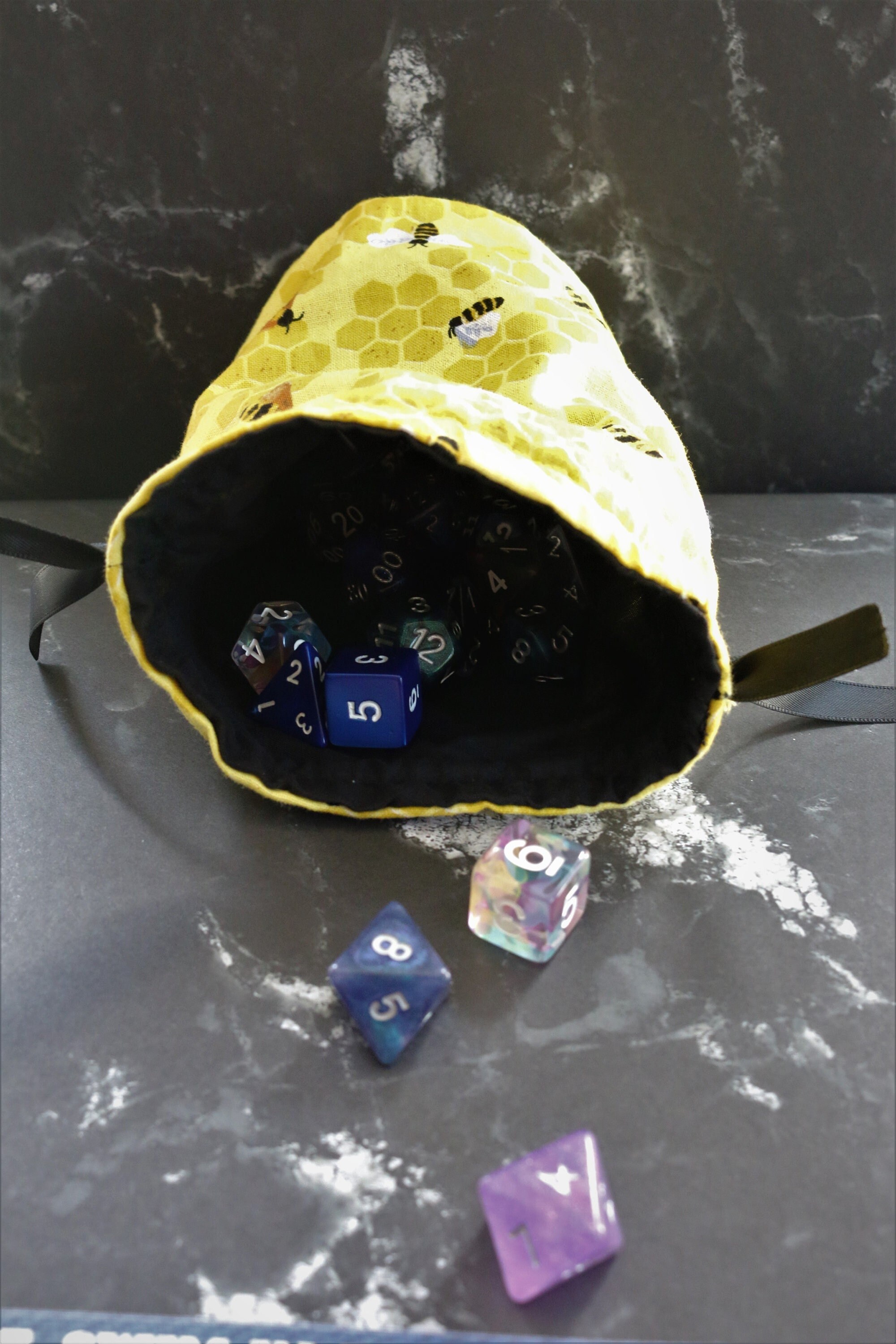 Hello Bees Dice Bag - Etsy