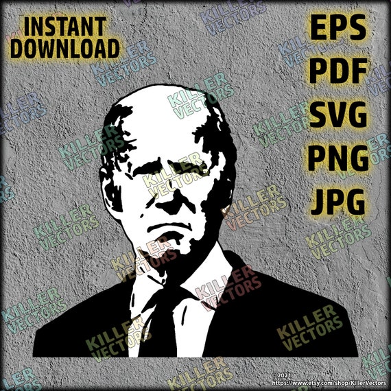 Joe Biden Vector EPS PDF SVG Png Jpg Printable | Etsy