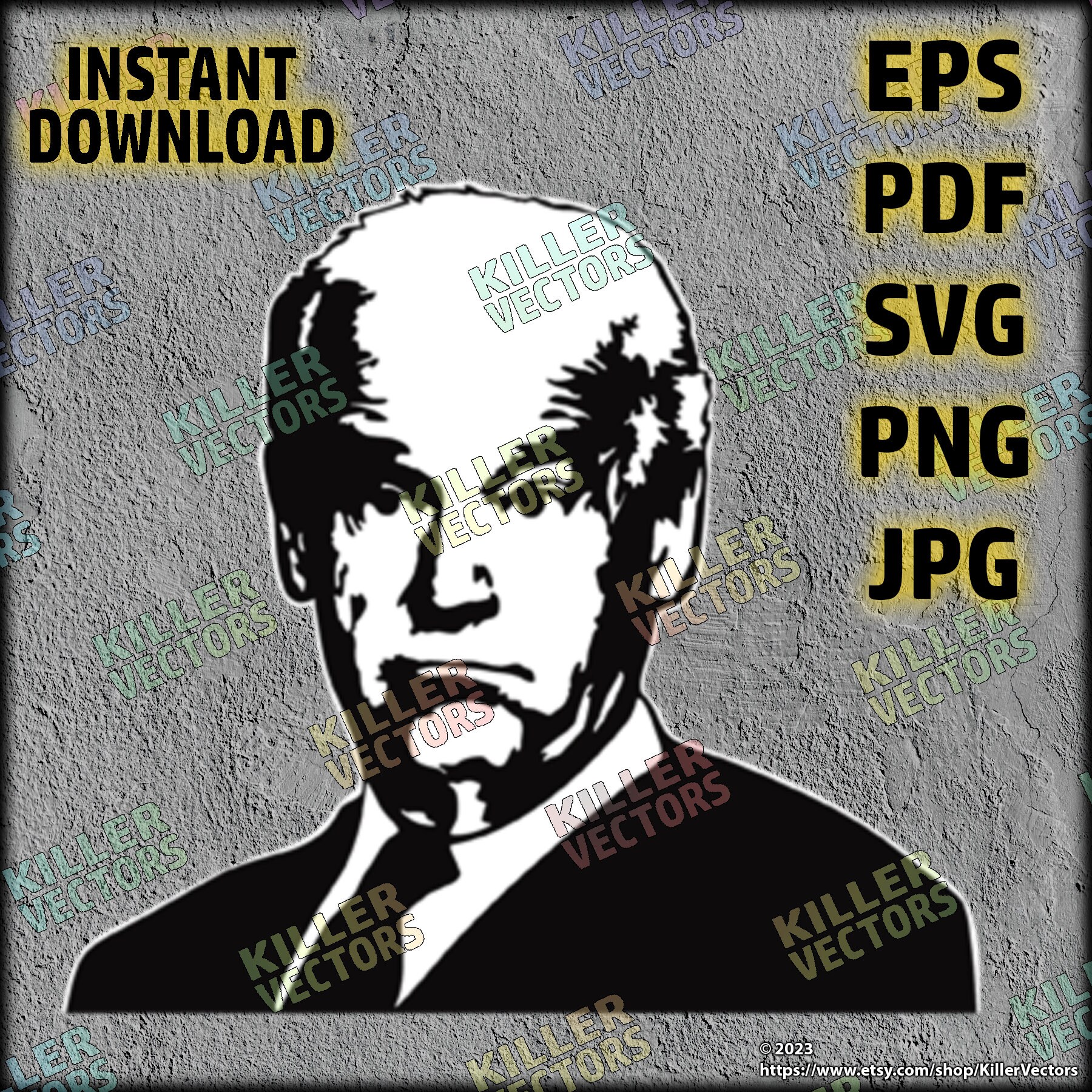 Joe Biden Vector EPS PDF SVG Png Jpg Printable - Etsy