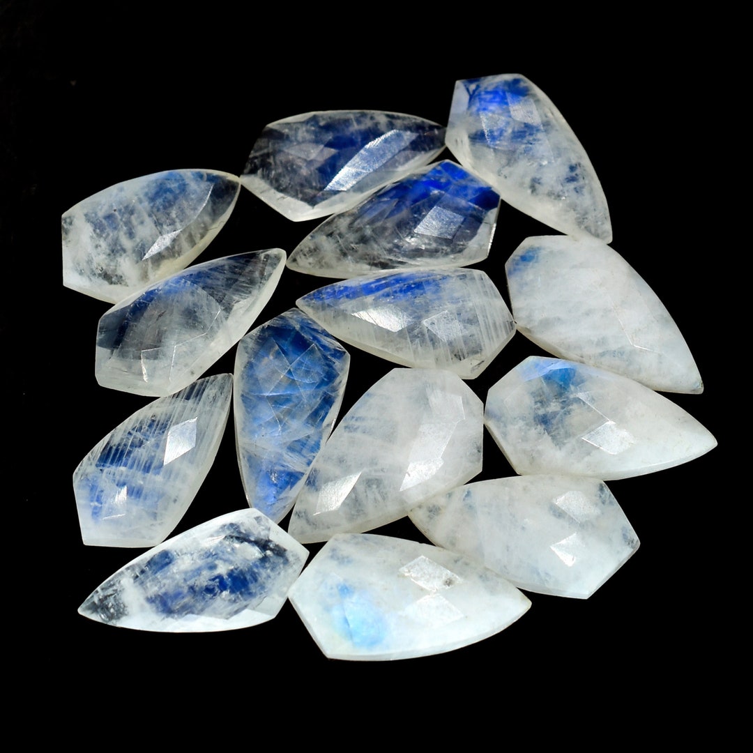 Multi Fire Rainbow Moonstone 10X20 MM Arrowhead Shape Briolette Faceted ...