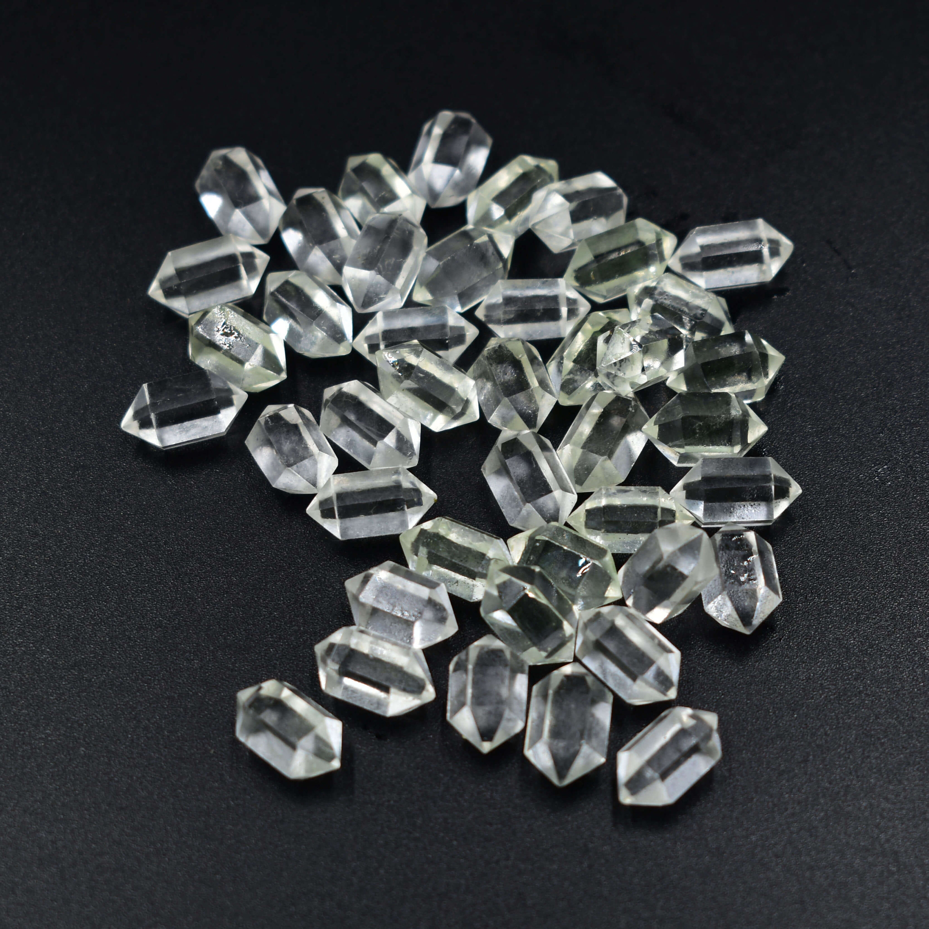 Healing Crystal Quartz Point Shape Beads 6x12 Mm Mini Crystal - Etsy