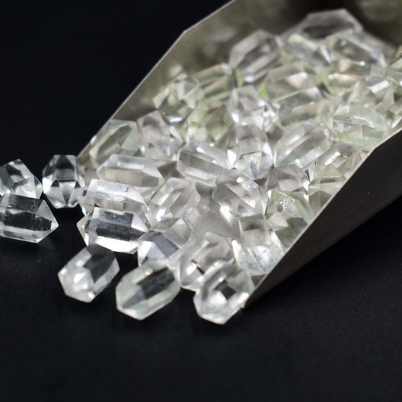 Healing Crystal Quartz Point Shape Beads 6x12 Mm Mini Crystal | Etsy