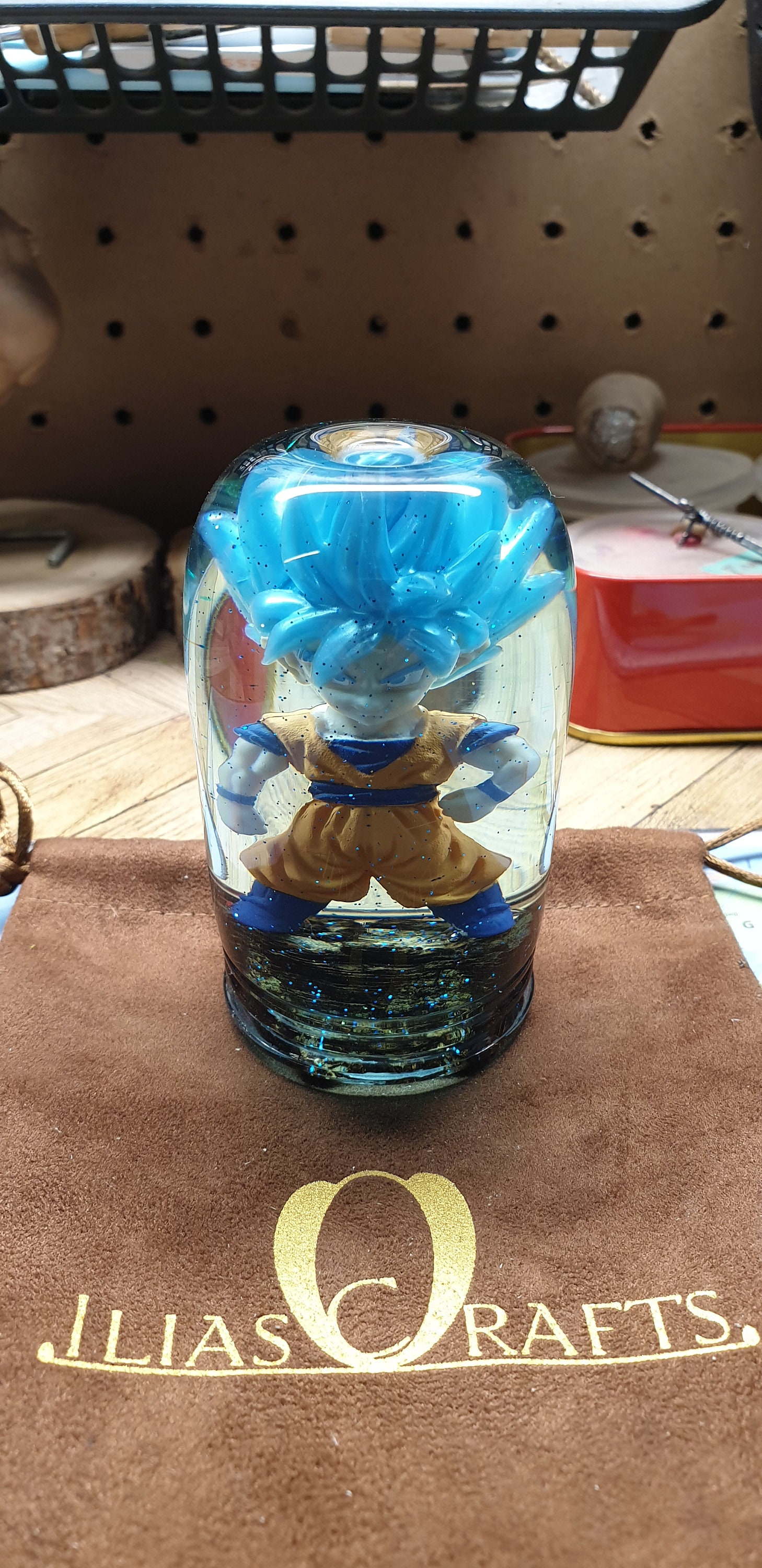 Goku Resin Dragon Ball Diorama Egg - Etsy