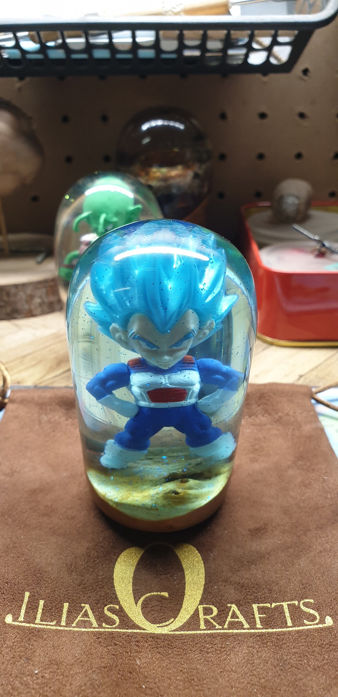 Vegeta Resin Dragon Ball Diorama Egg - Etsy