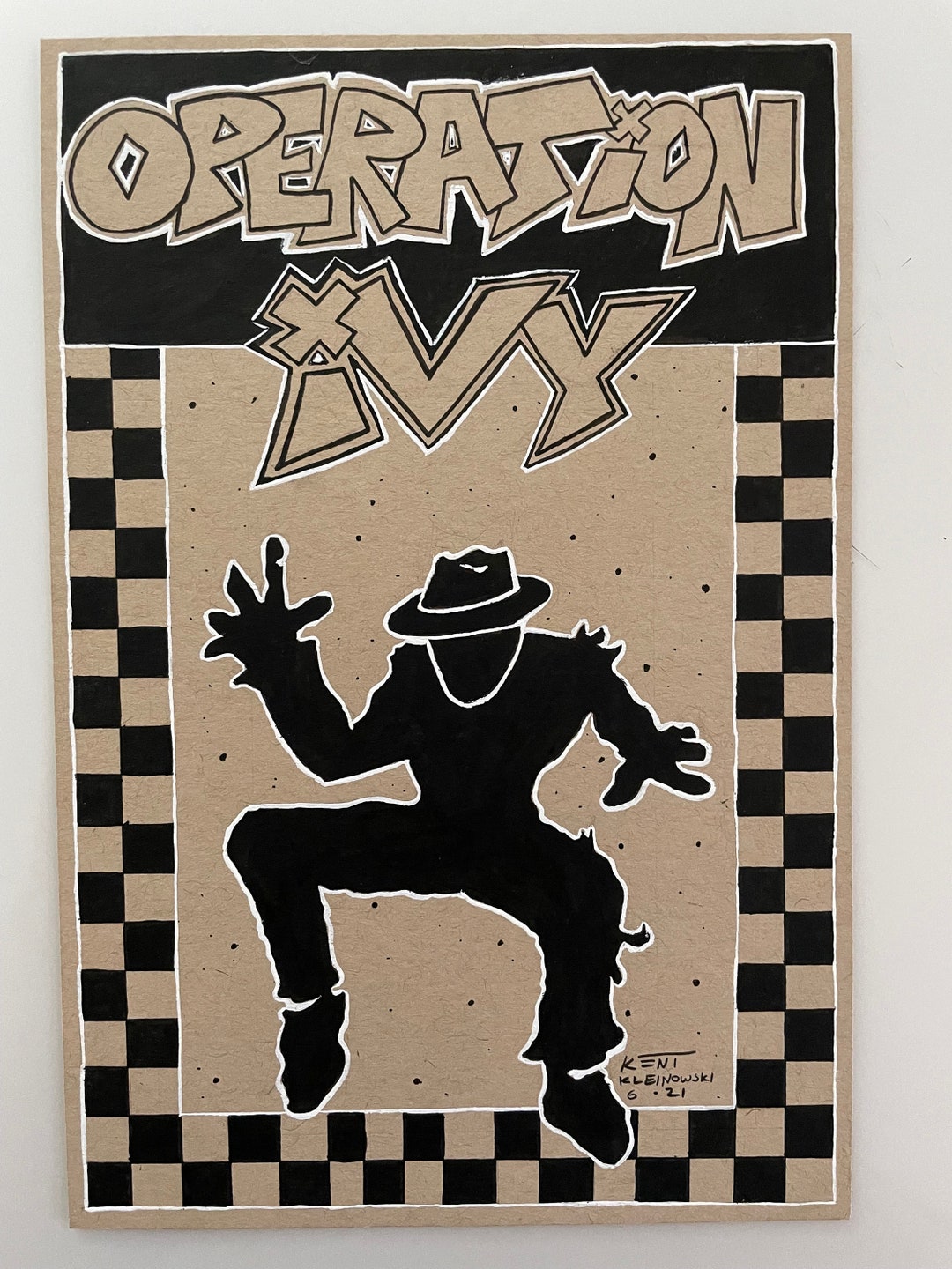 Operation Ivy Energy Punk 6x9 Original Drawing - Etsy