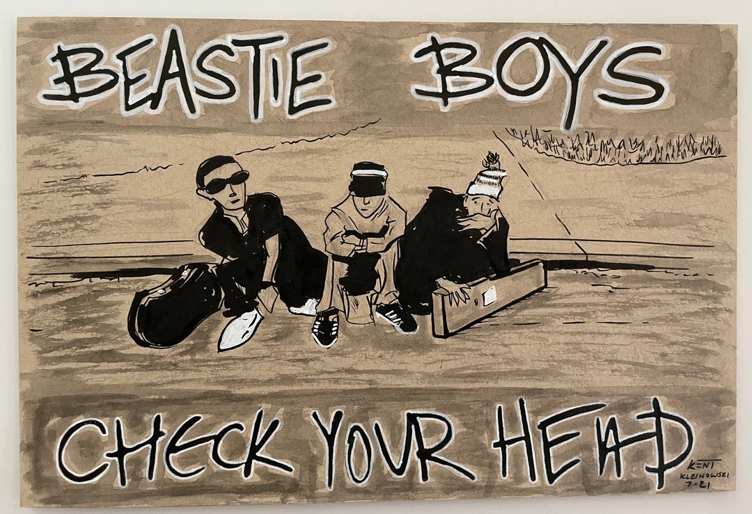 Beastie Boys Check Your Head 6x9 Original Drawing - Etsy
