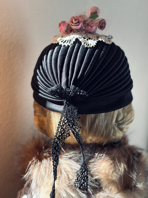 1920s flapper girl bag & hat - Gem
