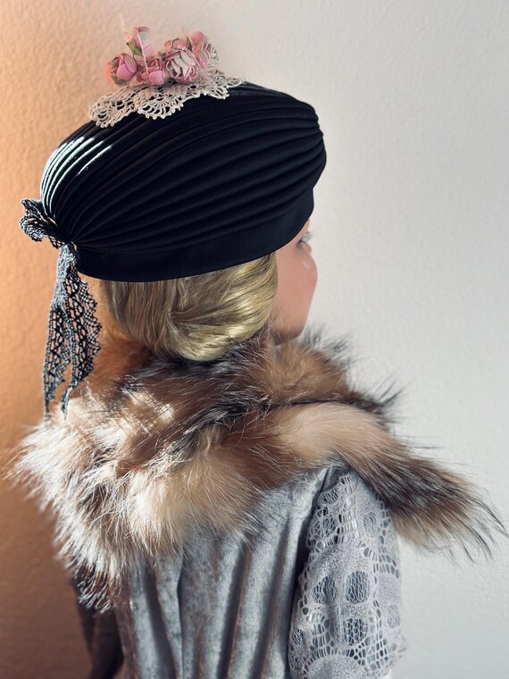 1920s flapper girl bag & hat - Gem