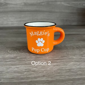 Personalized Reusable Pup Cup, Custom Puppuccino Dog Cups, Dog Birthday ...