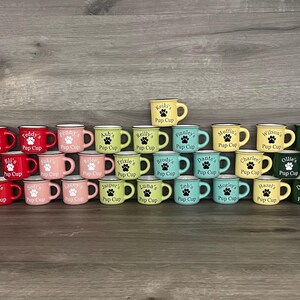 Personalized Reusable Pup Cup, Custom Puppuccino, Dog Birthday, New ...