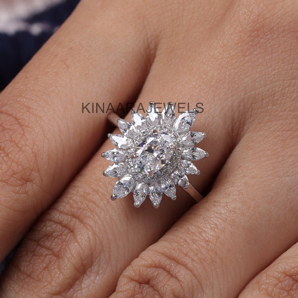 Sunburst Ring - Etsy