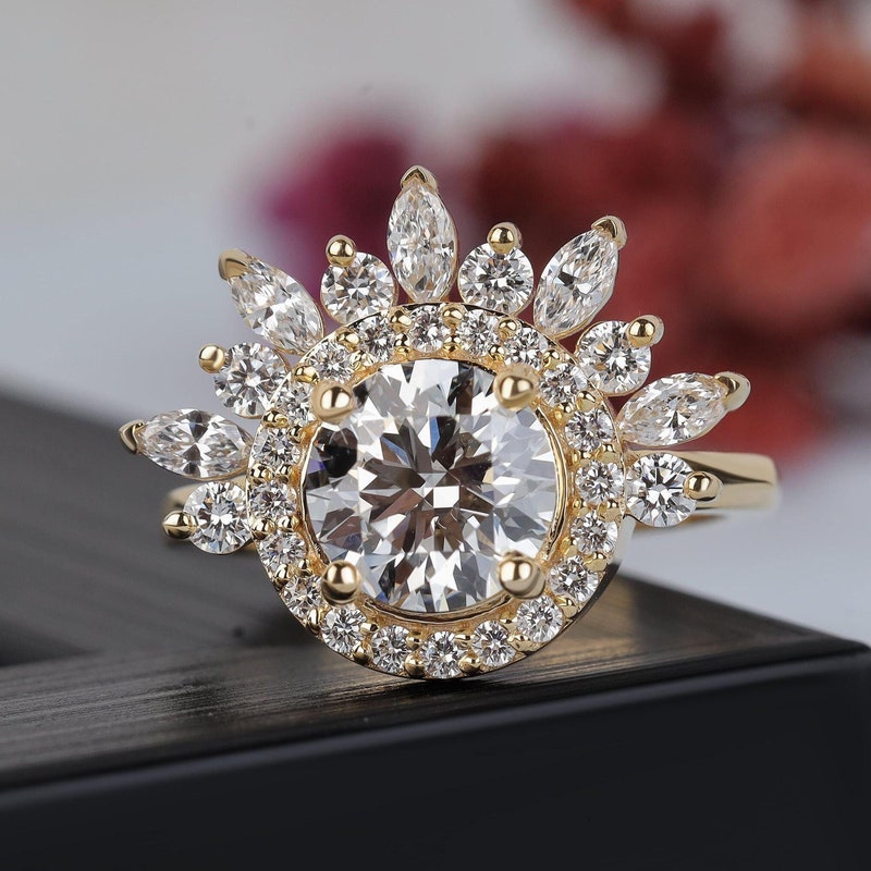 Sunburst Ring - Etsy