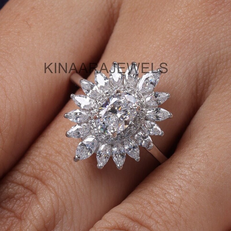 Sunburst Ring - Etsy